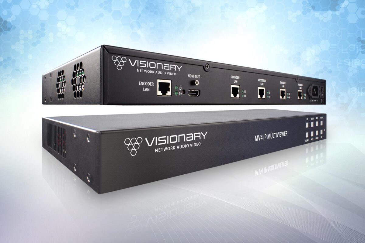 Visionary Solutions MV4 IP Multiviewer – NetworkTV