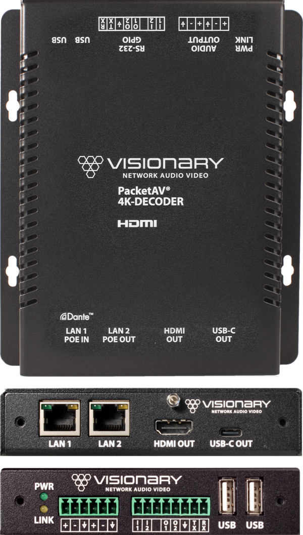 Visionary Solutions DuetE-5 Encoder & DuetD-5 Decoder – NetworkTV