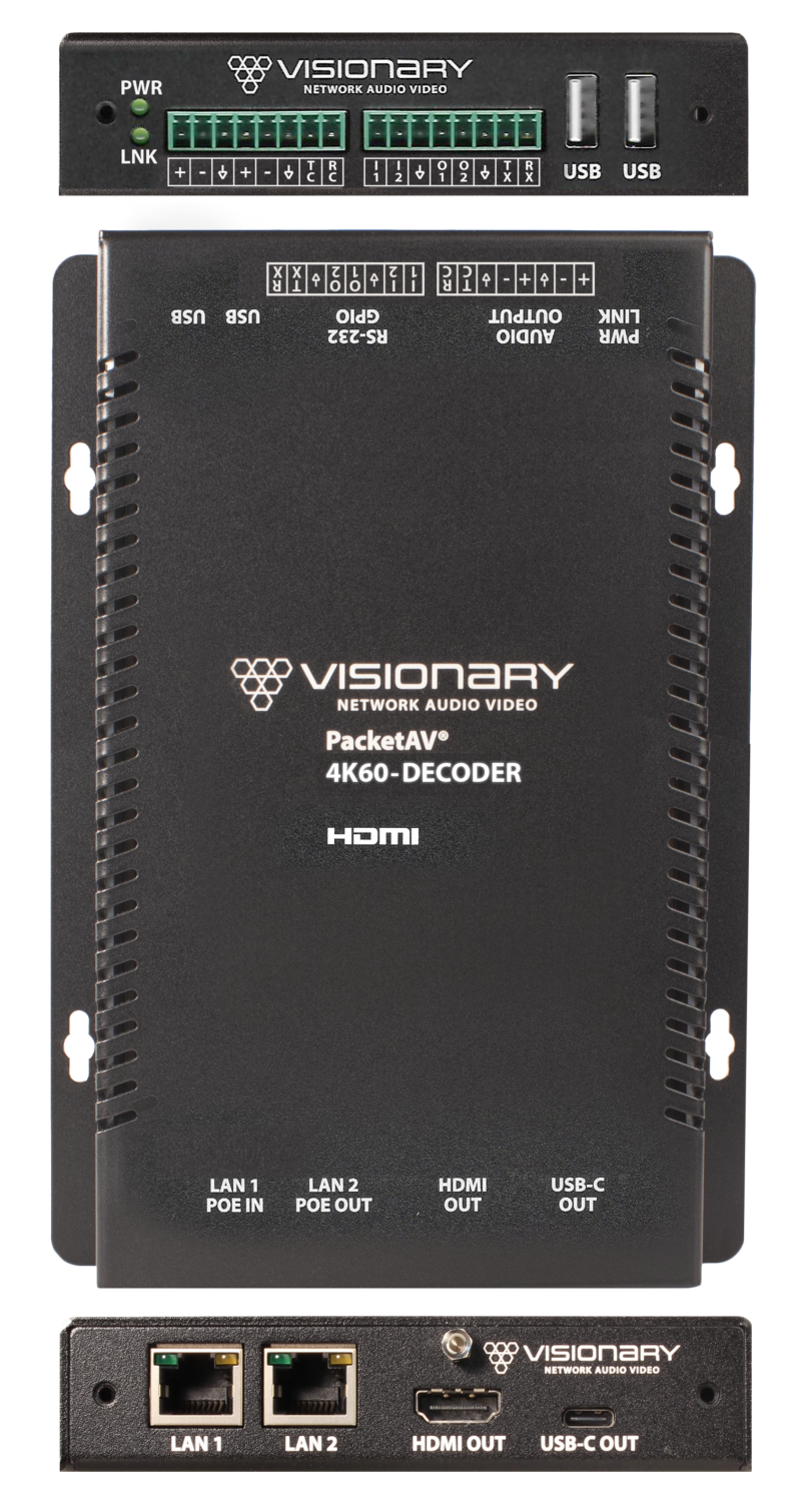 Visionary Solutions E5200 Encoder & D5200 Decoder – NetworkTV